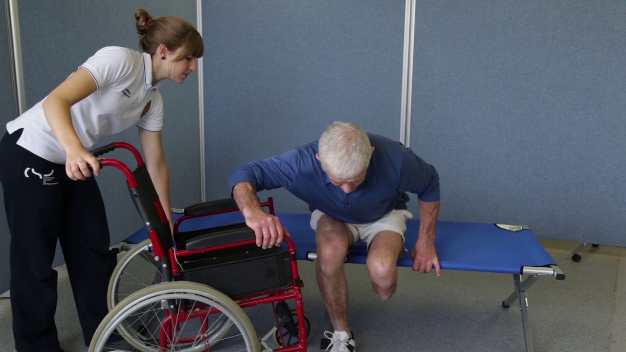 Amputation in conflict and disaster: Transfers - YouTube