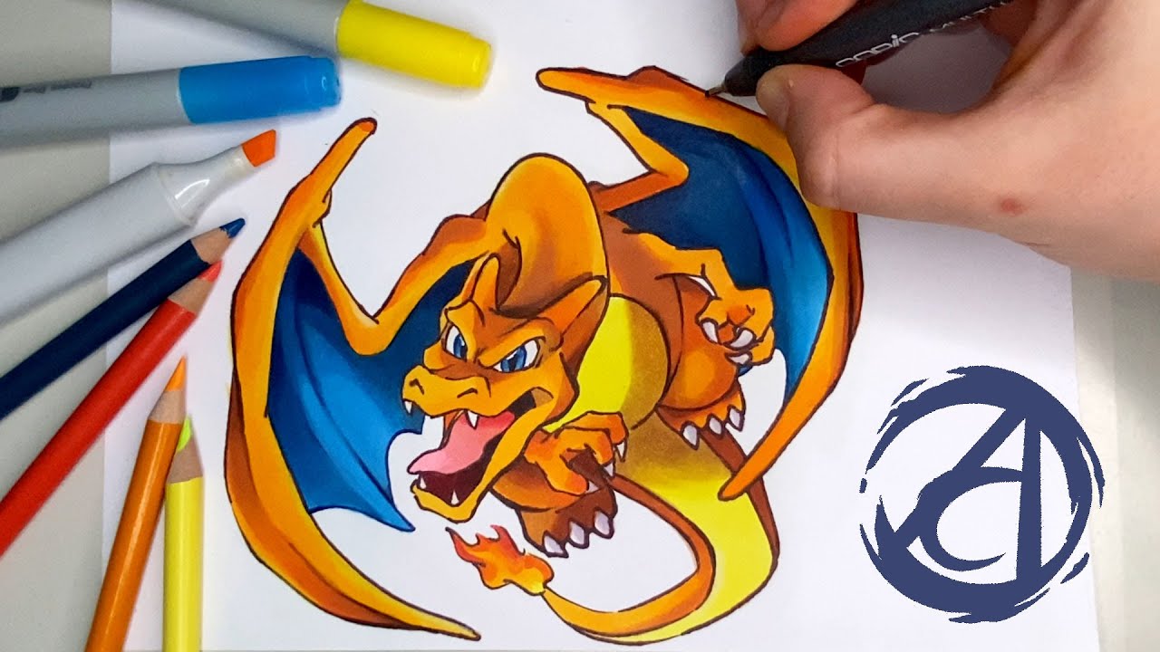 Como Desenhar Charizard Ex