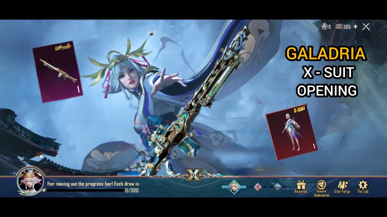 Galadria X-Suit in 4000 UC | Luckiest Crate Opening in BGMI - YouTube