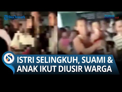Diduga Selingkuh dengan Banyak Pria, Warga Usir Wanita di Riau, Anak dan Suami Angkat Kaki juga.