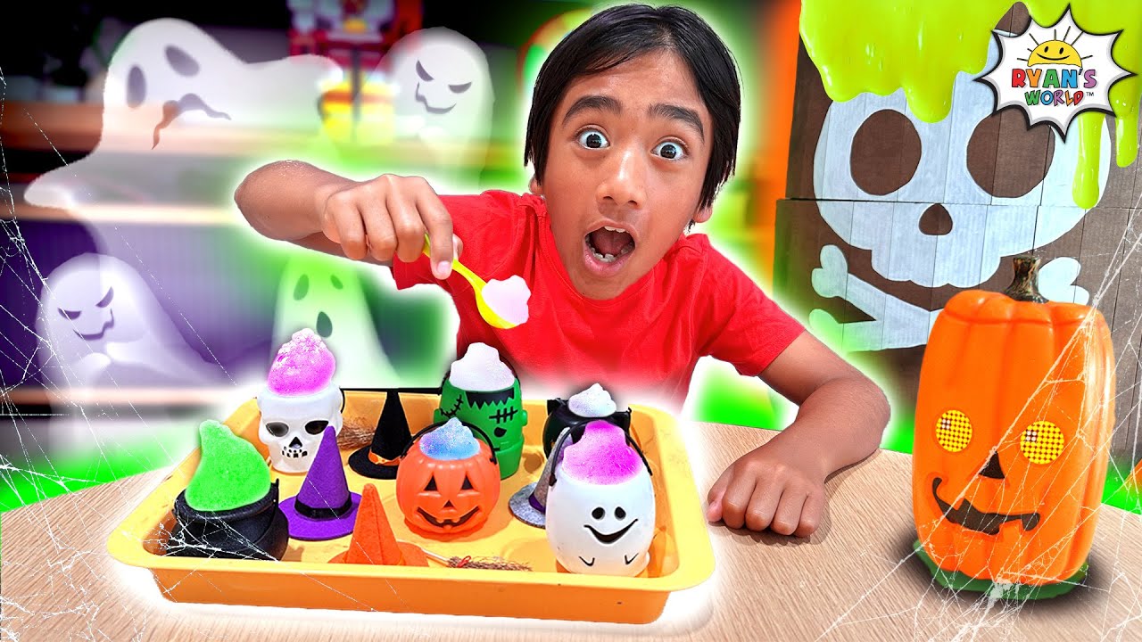 Fun Halloween Science Experiments with Ryan! DIY Science for Kids ...