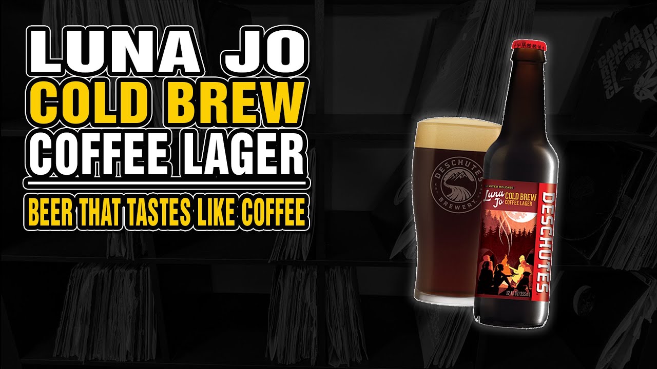 Simple Beer review of Luna Jo Cold Brew Coffee Lager - YouTube