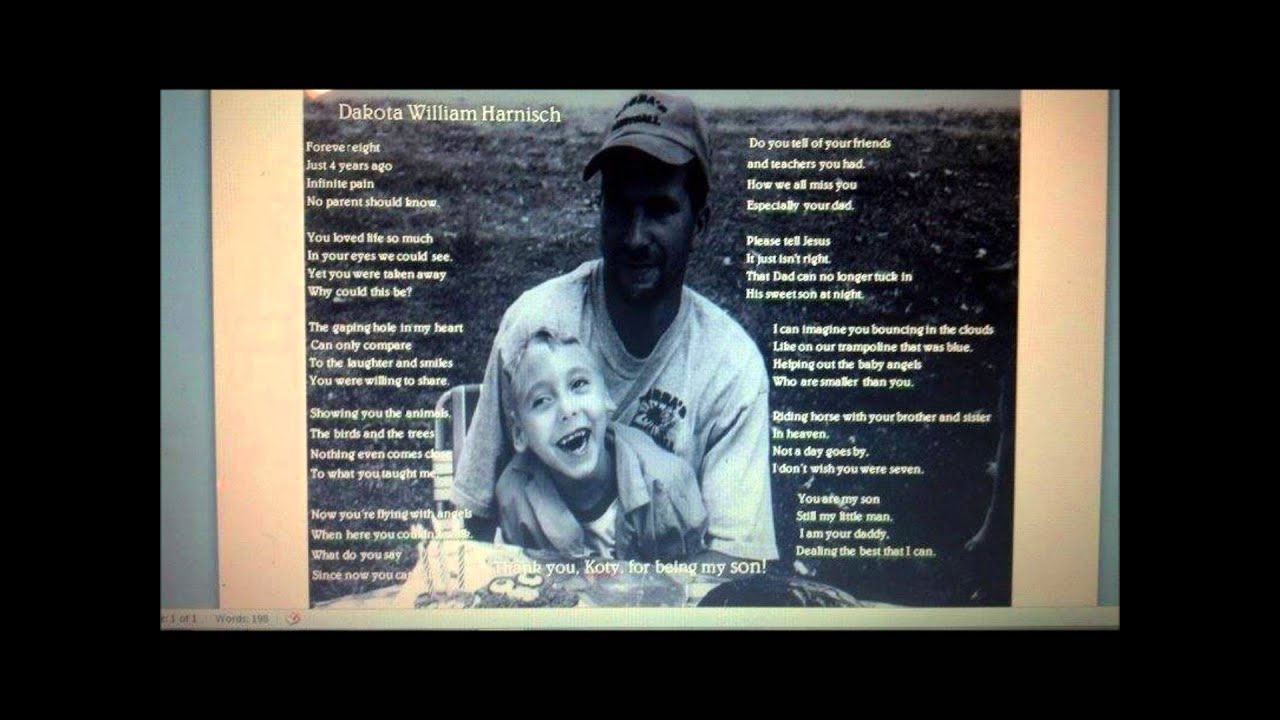 Dakota WIlliam Harnisch was Here... And Made A Difference. - YouTube