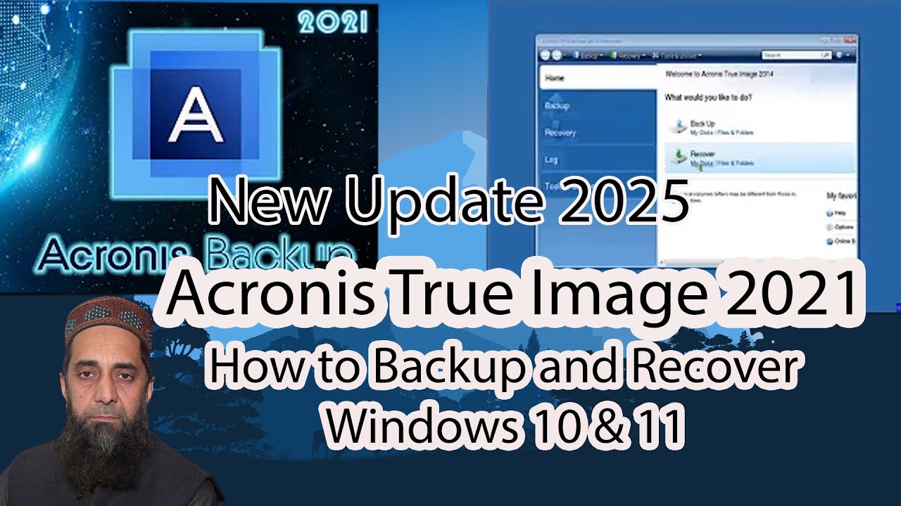 How to Backup and Recover Acronis True Image 2021 Windows 10 & 11(New ...