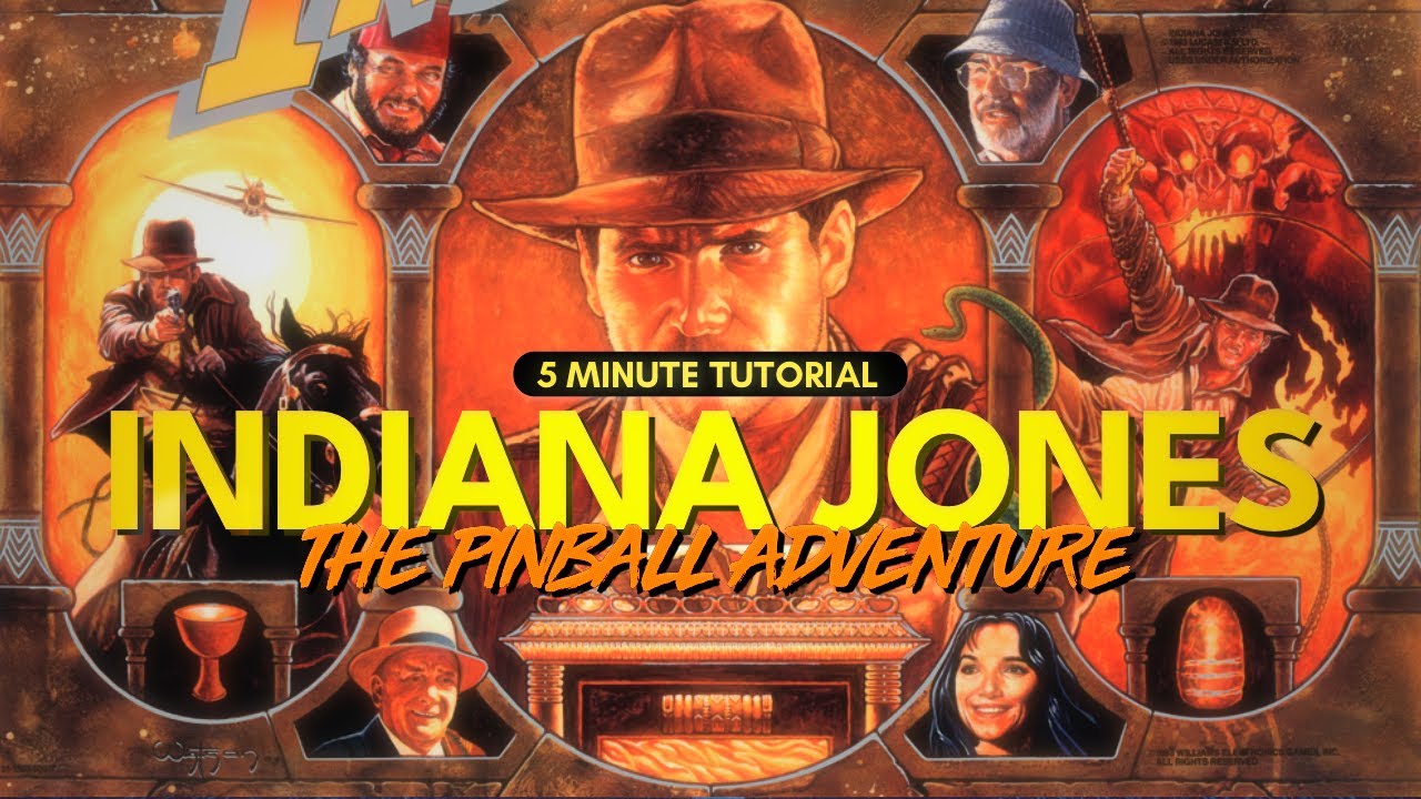 Indiana Jones Pinball Tutorial (1993) - YouTube