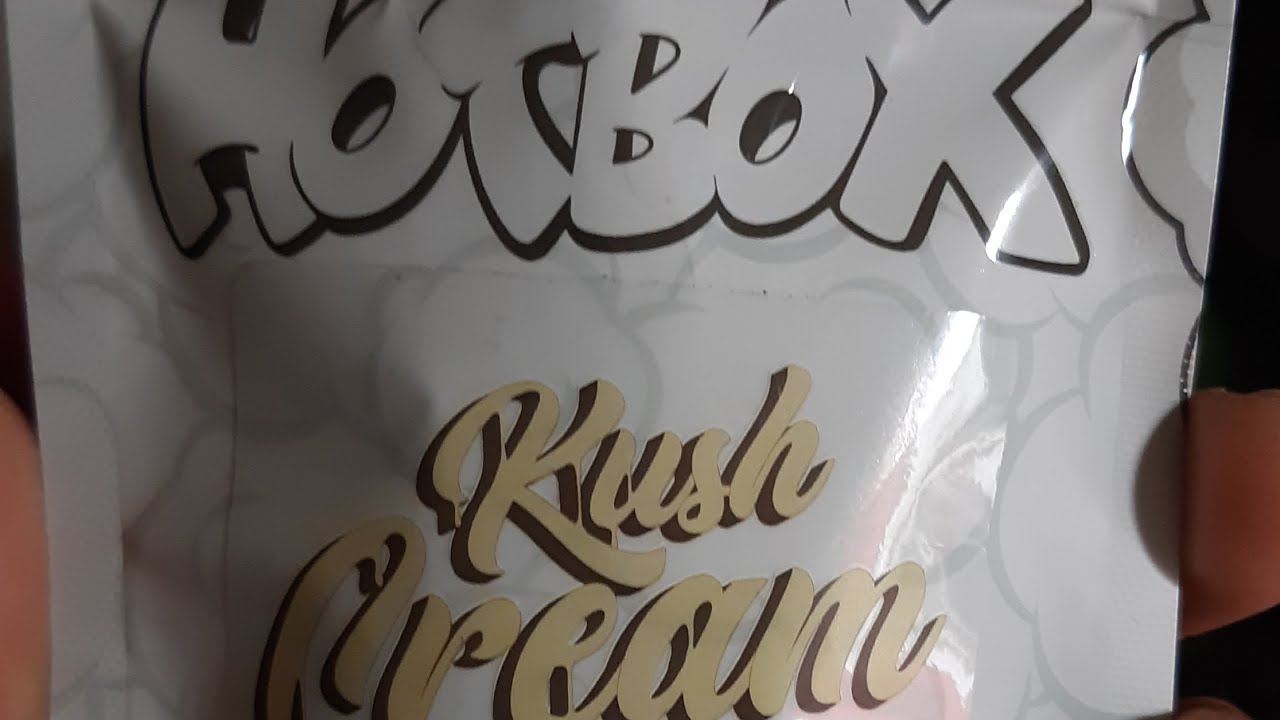 hotbox kush cream strain review - YouTube