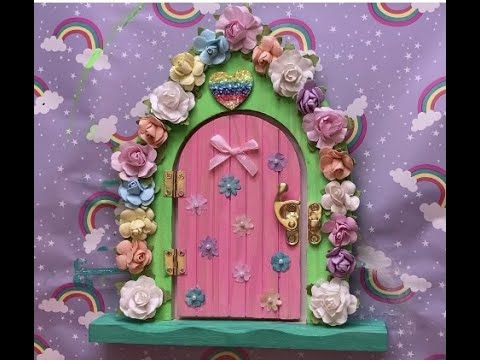 HOW TO MAKE YOUR OWN FAIRY DOOR - YouTube