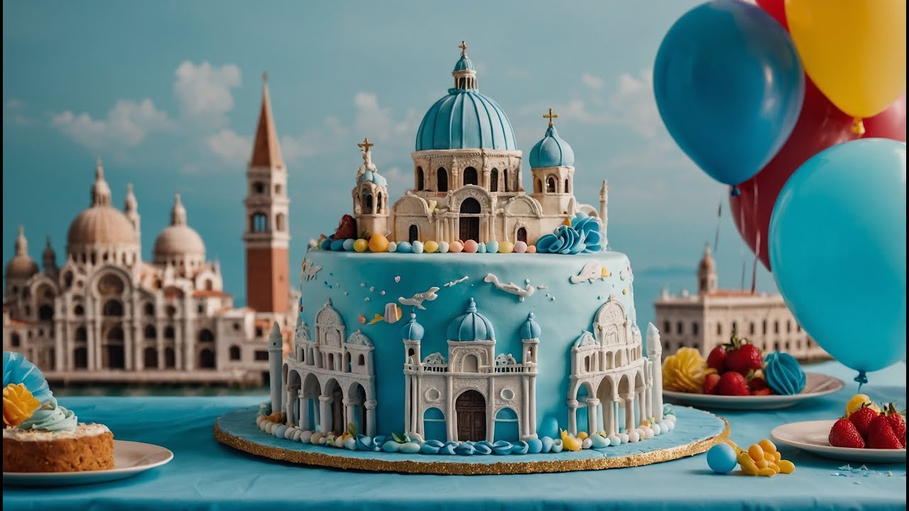 Happy Birthday Song for a Europe-Themed Cake Party: A Cheerful Tune ...