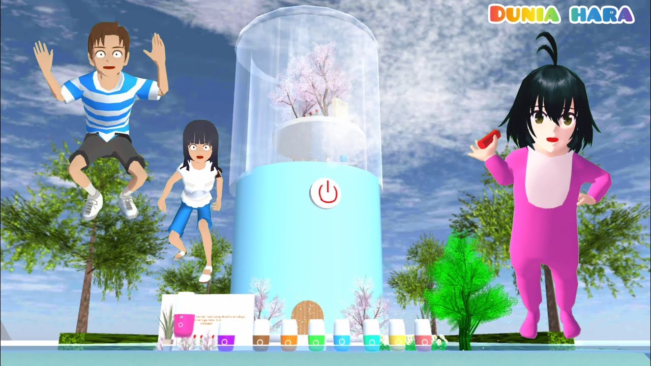 Banjir Karena Monster Nano Spray Raksasa Warna Warni 😱 | Yuta Baby ...