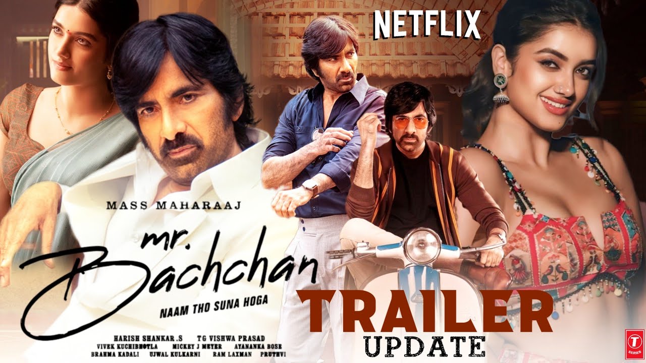 Mr. Bachchan Trailer Release Date | Ravi Teja Mr. Bachchan Movie ...