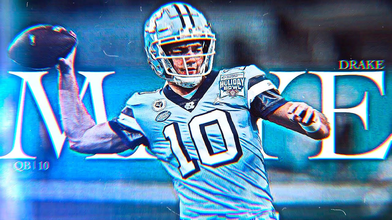 Drake Maye UNC Highlights ᴴᴰ | “Justin Herbert 2.0”🔥 (prod. damn_ej2 ...