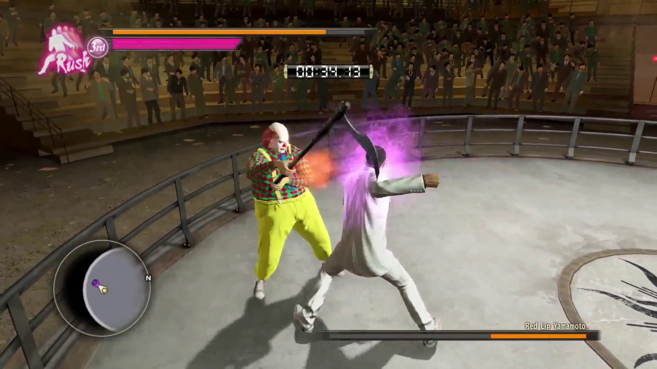 Yakuza 0 - Fiend Spree Tournament ( Kiryu) - Yamamoto, Doctor, Count De ...