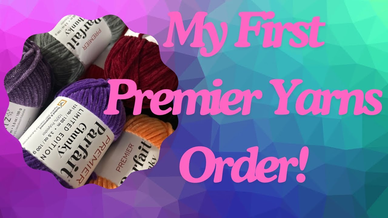 My first premier yarns order! - YouTube