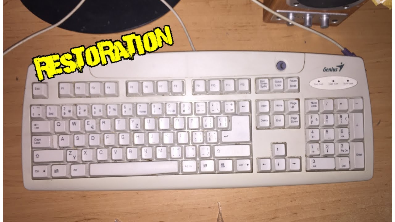 Restoration | Genius Keyboard K632 | - YouTube