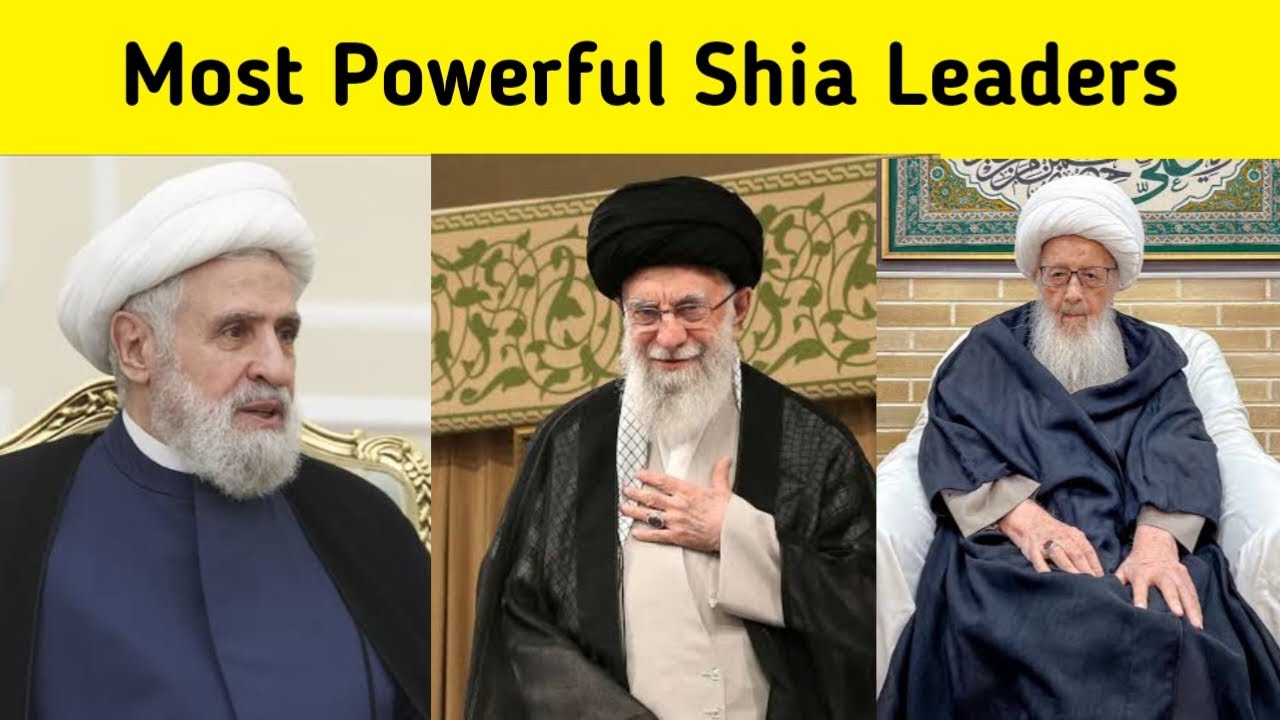 Top 5 supreme leaders of shia Muslims in 2026 || - YouTube