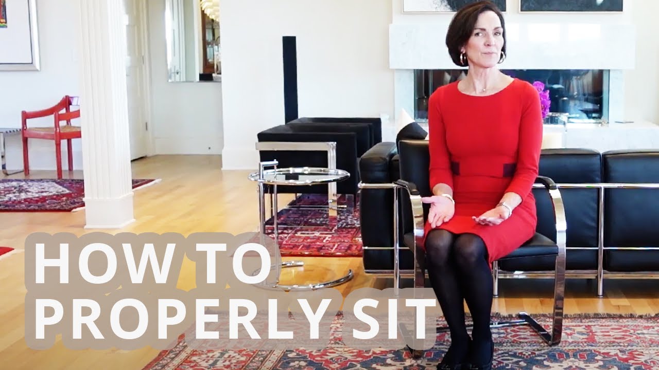 Why Sitting Etiquette is Important - YouTube