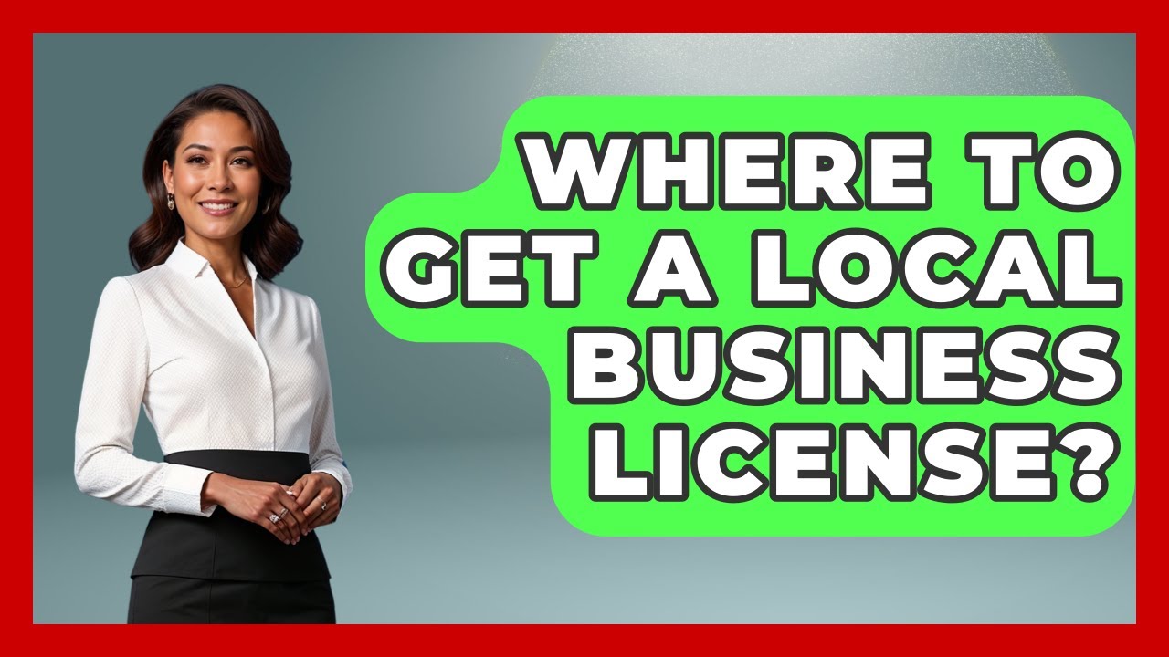 Where To Get A Local Business License? - Tax and Accounting Coach - YouTube