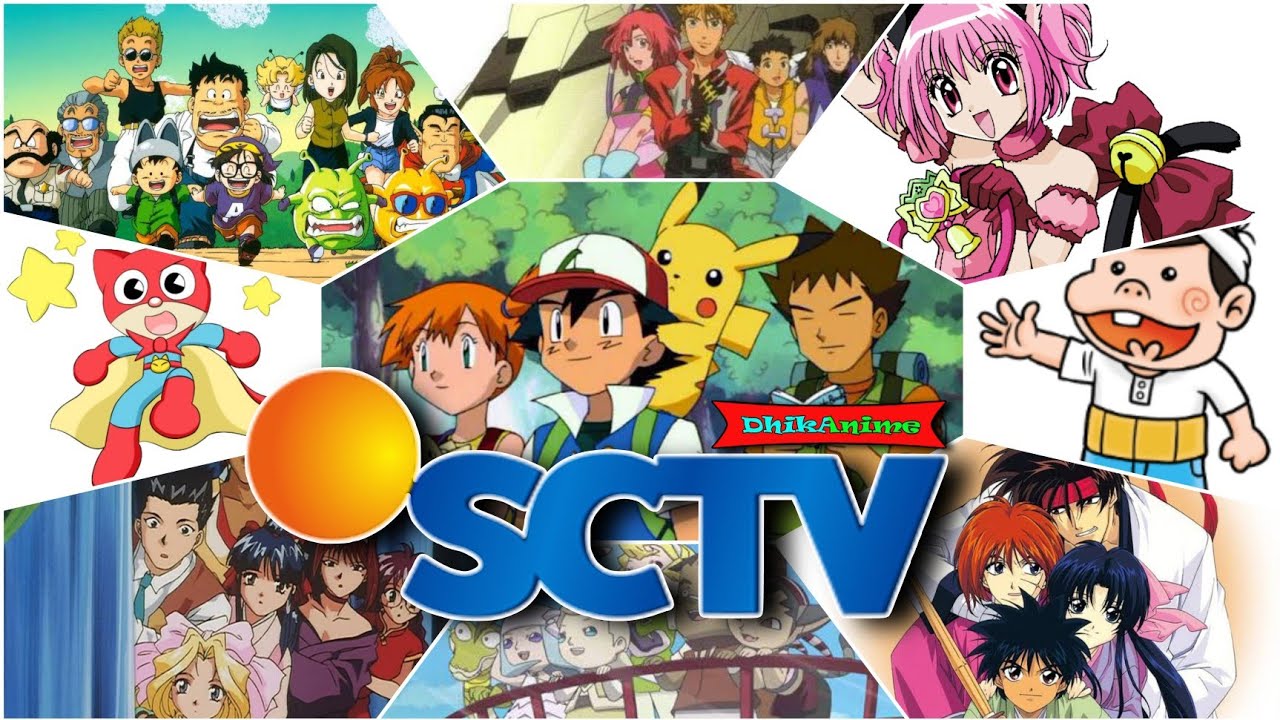 Kumpulan Kartun/Anime yang tayang di SCTV Jaman dulu - YouTube
