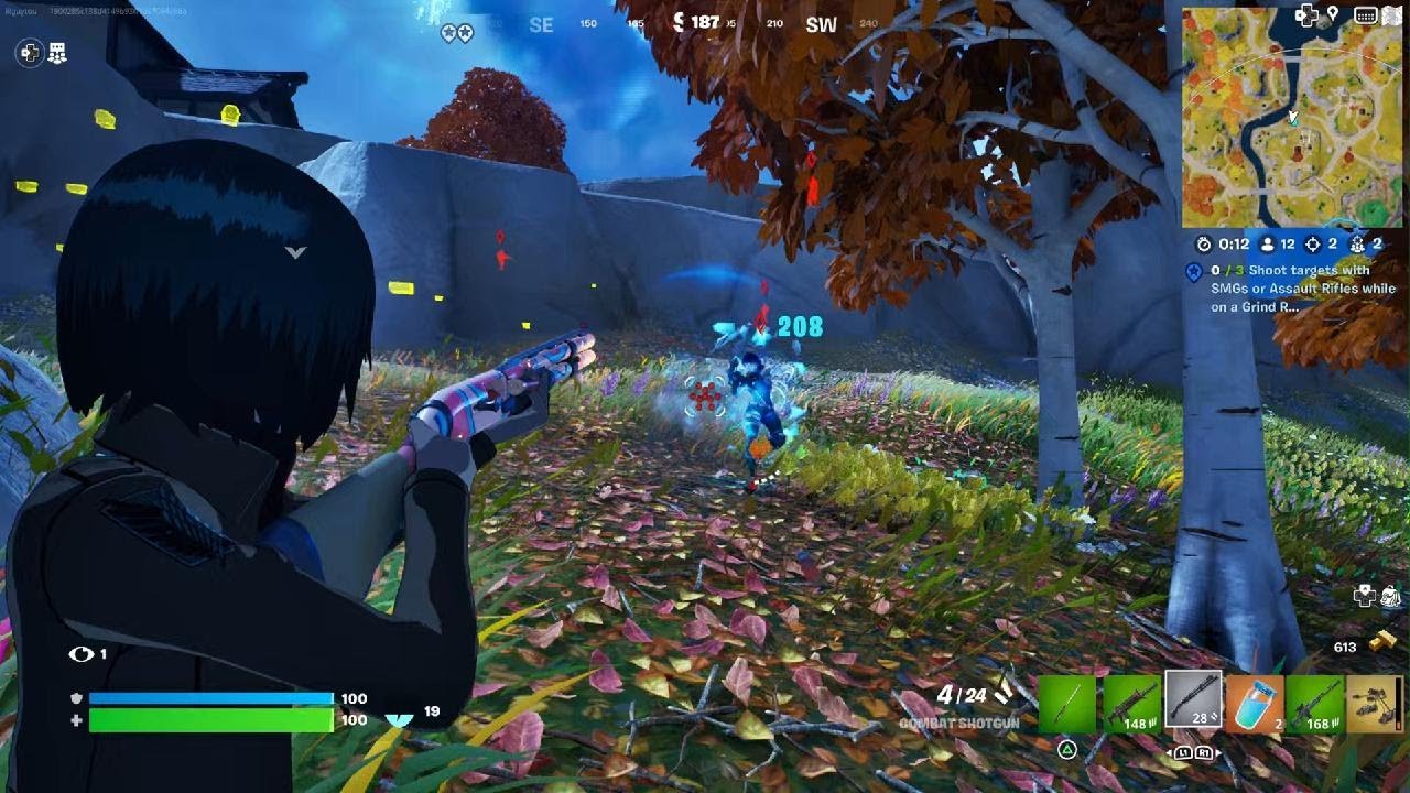 Fortnite 4th place well of course he had the lazer gun. - YouTube