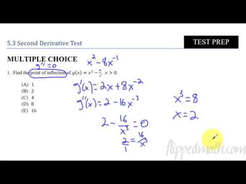 Calculus Test Prep - 5.3 - YouTube