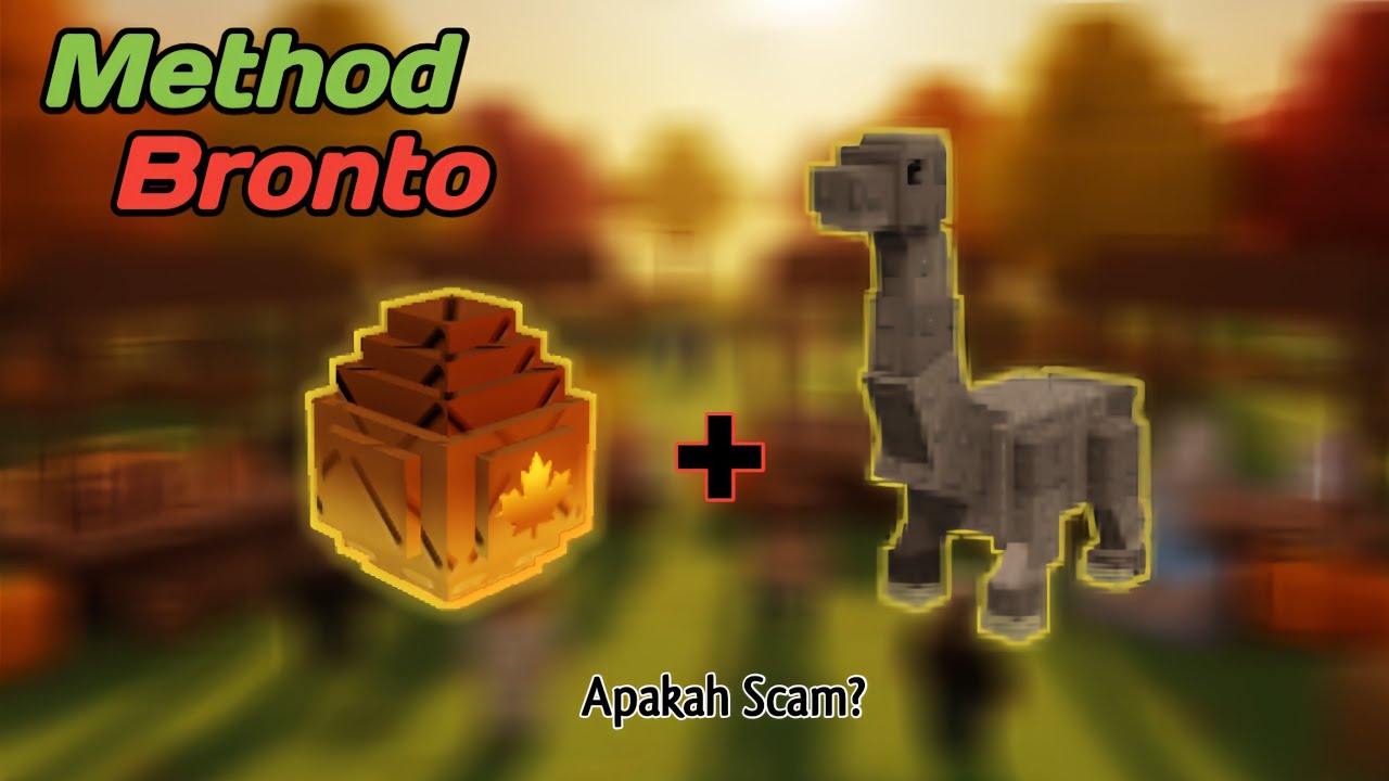 Mencoba Method Bronto + Fall Egg di Grow a Garden - YouTube