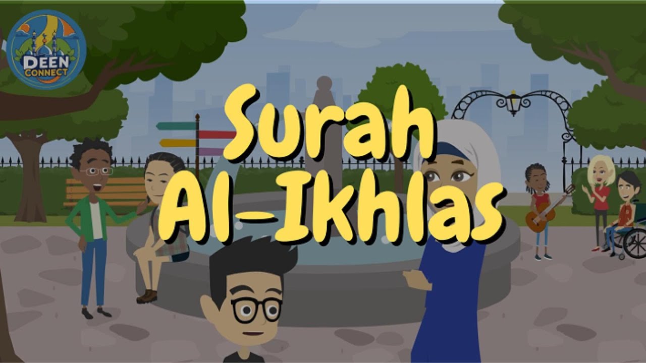 Surah Al Ikhlas Recitation Cartoon Juz Amma Quran Cartoon - YouTube