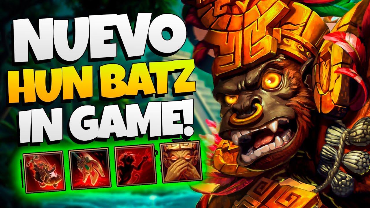 HUN BATZ IN GAME EN SMITE 2!!! SE SIENTE IMPRESIONANTE!!! - YouTube