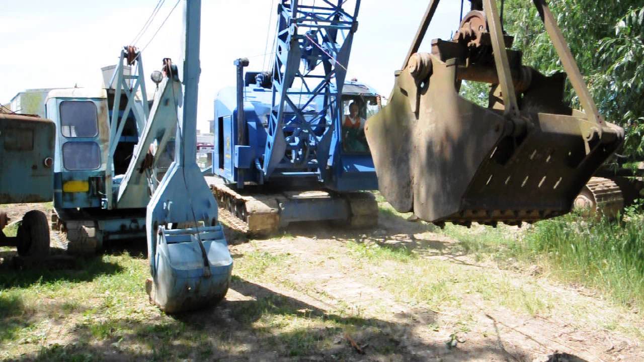 Seilbagger Menck M60 - YouTube