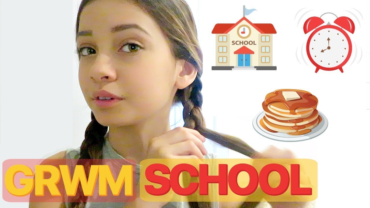 GRWM | 📚MIDDLE SCHOOL EDITION 🏫 MORNING ROUTINE - YouTube