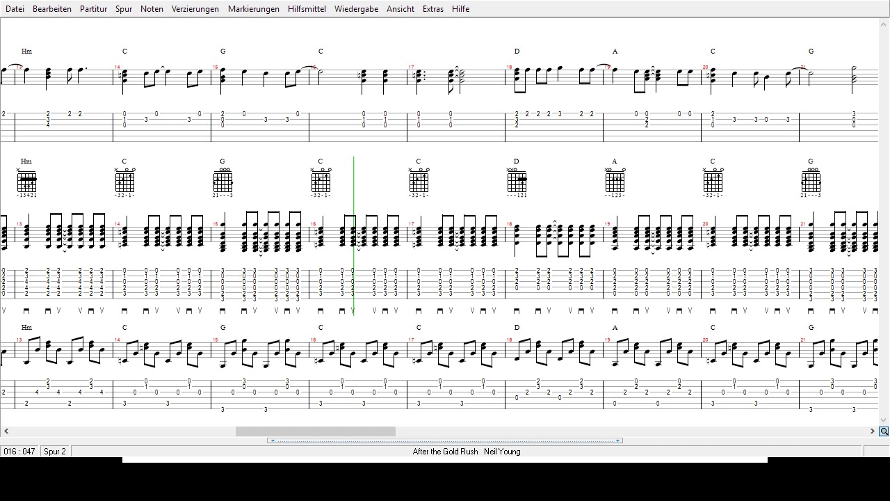 Neil Young - After the Gold Rush - Tabs - YouTube