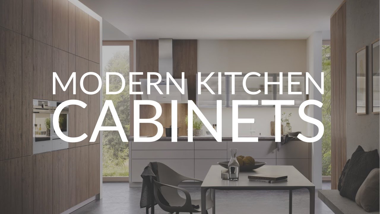 Modern Kitchen Cabinets by Bauformat - YouTube