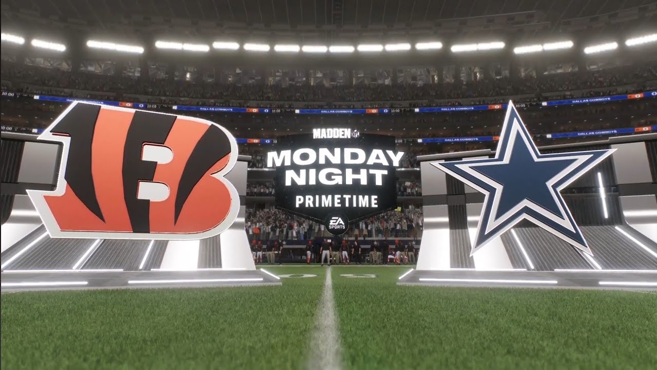 MNF Madden NFL 25 - Cincinnati Bengals vs Dallas Cowboys 2024 Week 14 ...