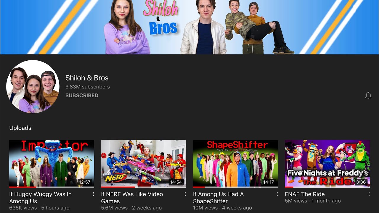 Shiloh and bros is the best youtuber - YouTube