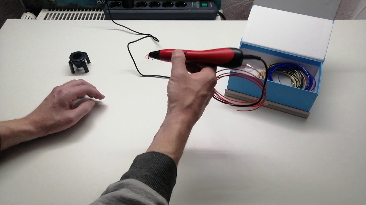 3D Stereo Printing Pen, 3D Stift Test Unboxing Review - YouTube