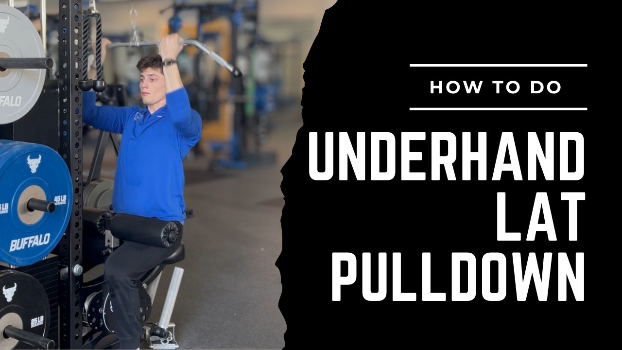 Underhand Lat Pulldown (Exercise Library) - YouTube