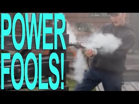POWER TOOL FAILS! - YouTube