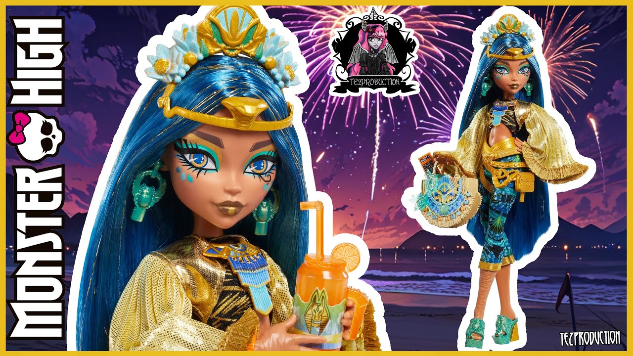 REVIEW MONSTER HIGH G3 MONSTER FEST CLEO DE NILE - YouTube