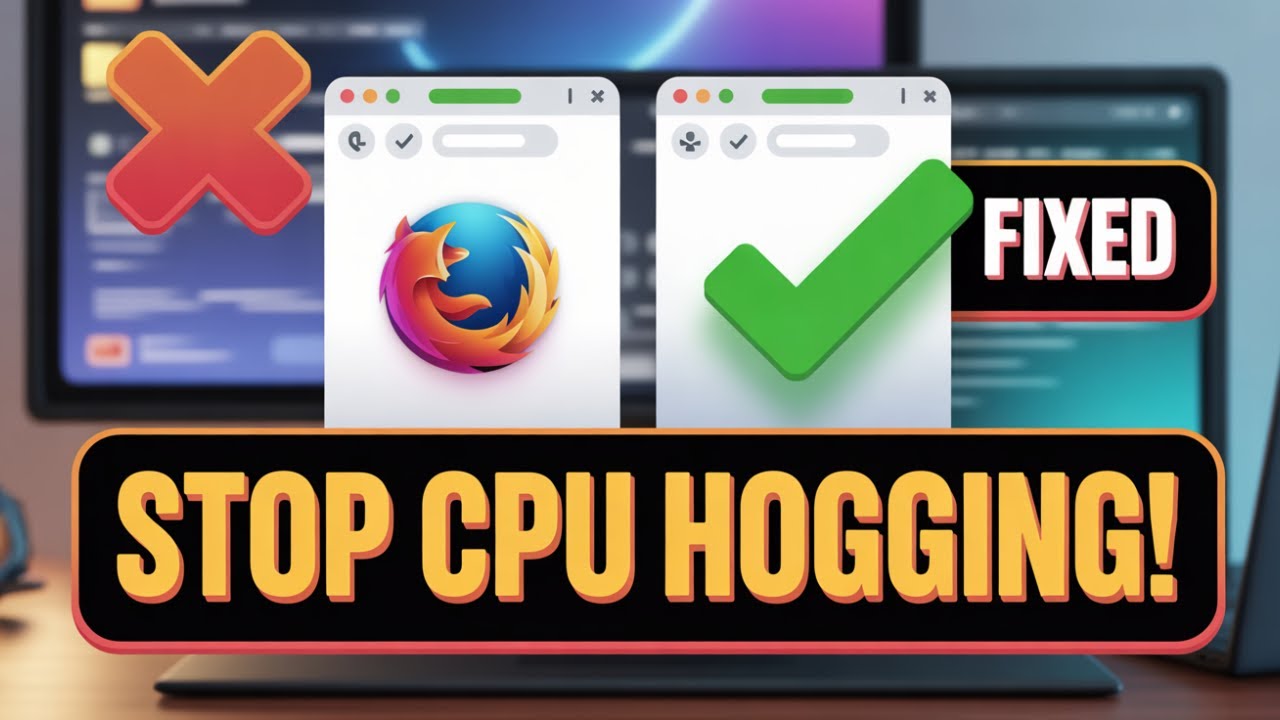 Fix Firefox High CPU Usage – Simple and Effective Solutions! - YouTube