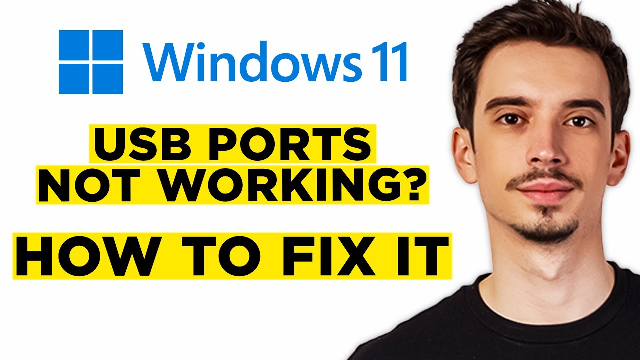 USB Ports Not Working In Windows 11? How To Fix It! (2025) - YouTube