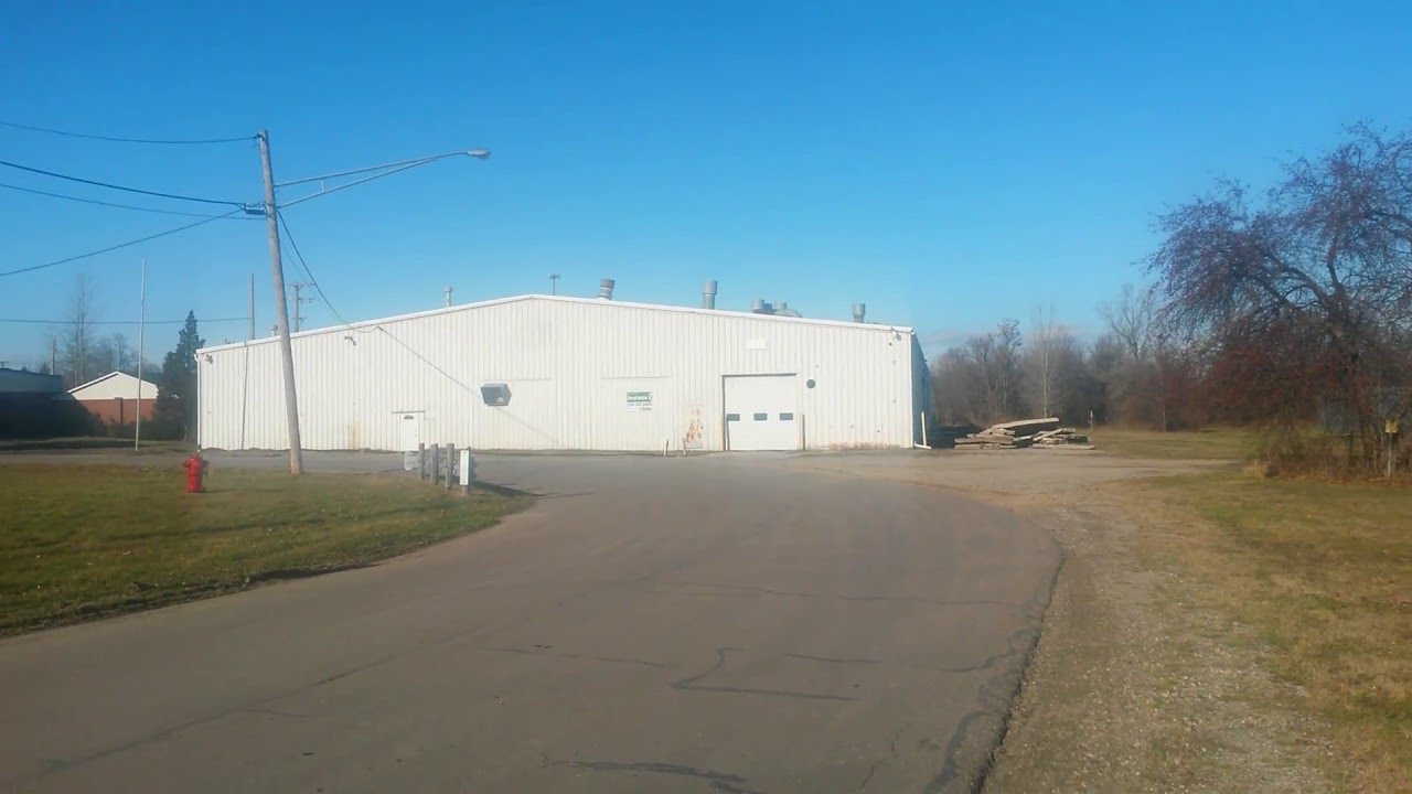 Dryden Michigan PO&N Railroad Depot elevator - YouTube