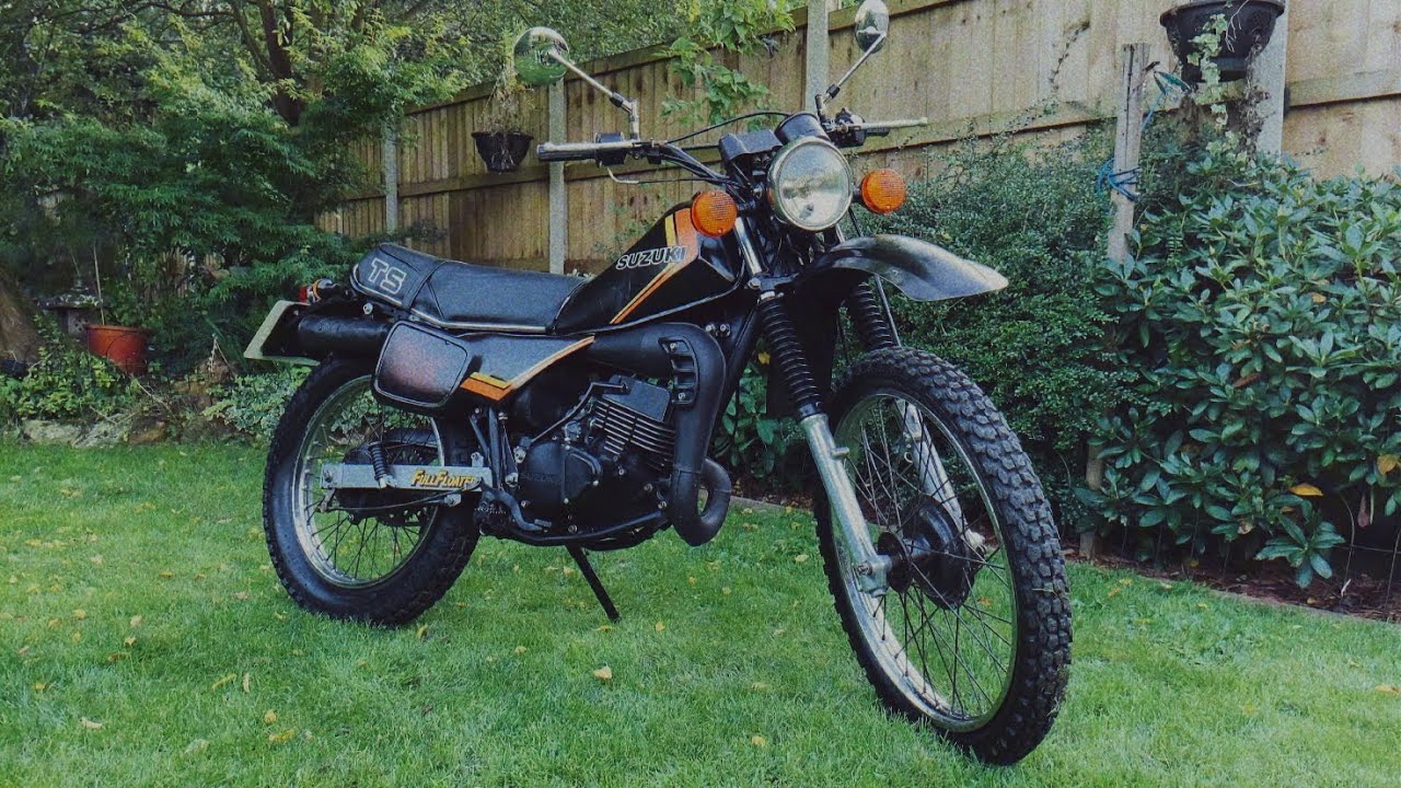 1984 Suzuki TS 100 ERZ Restoration Finale - YouTube