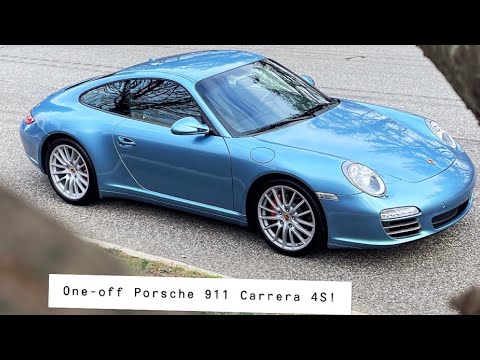 Taking a detailed look at a one-off 2010 Porsche 911 Carrera 4S! (Ice ...