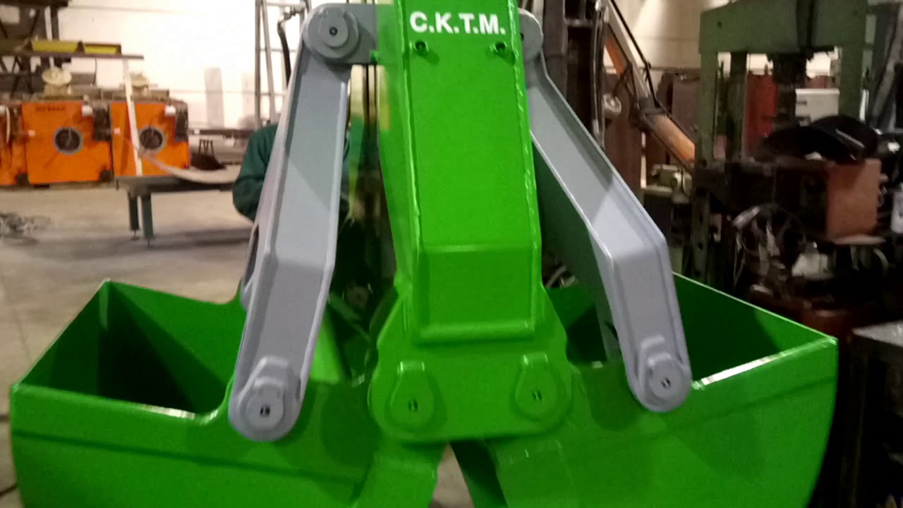 Benna bivalve - grabs CKTM - MOD.BMV 800 S - YouTube