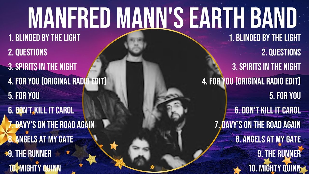 Manfred Mann's Earth Band Greatest Hits Full Album 2024 🍂 Manfred Mann ...