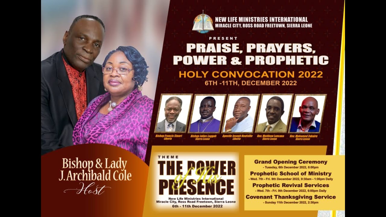 NLMI Holy Convocation Evening Service day 4_THE POWER OF HIS PRESENCE ...