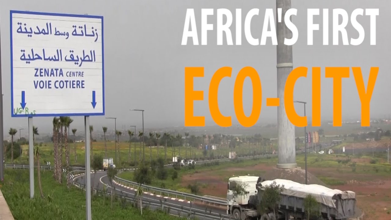 Inside Look: Eco-City development in Zenata, Morocco - YouTube