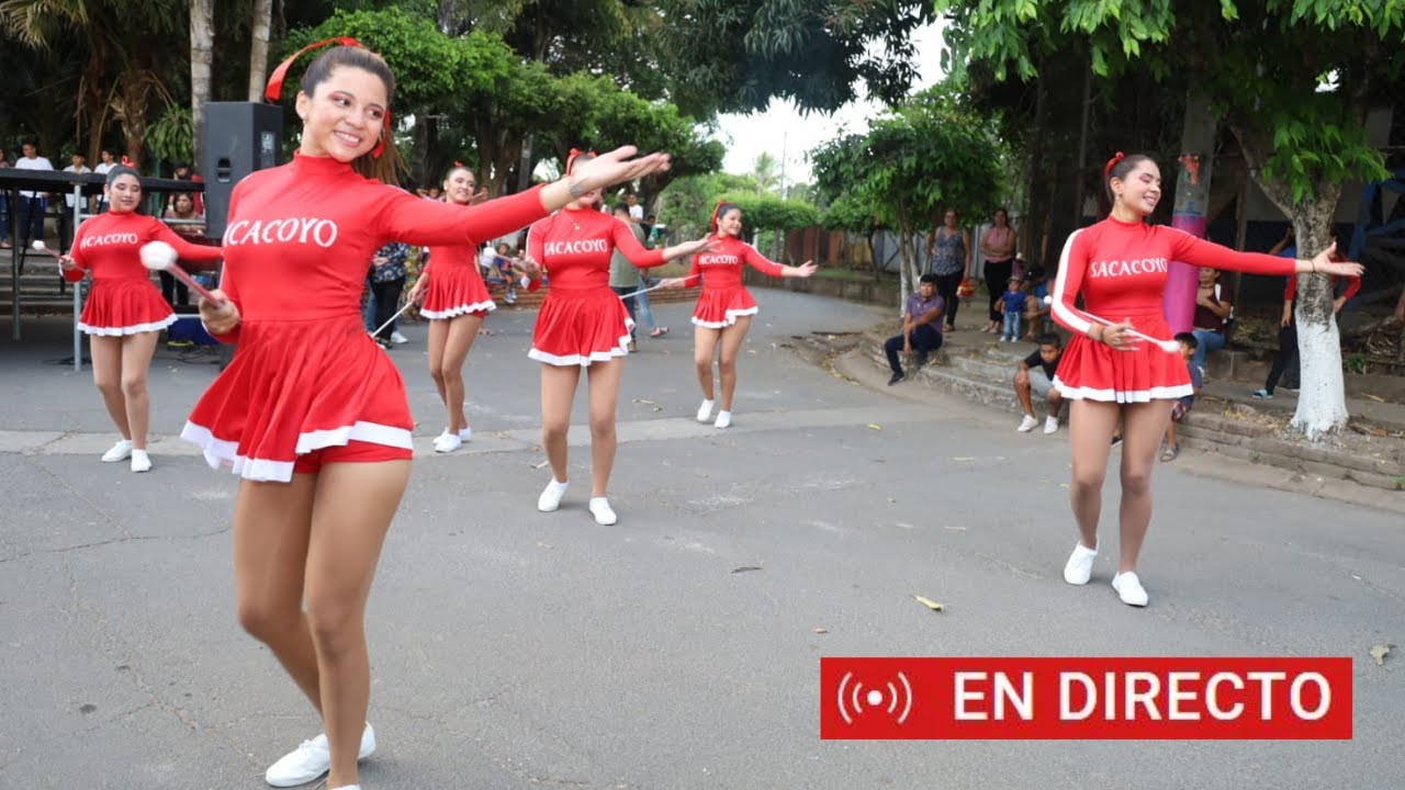 ESCUELA MUNICIPAL DE ARTES DE SACACOYO EN DESFILE - YouTube
