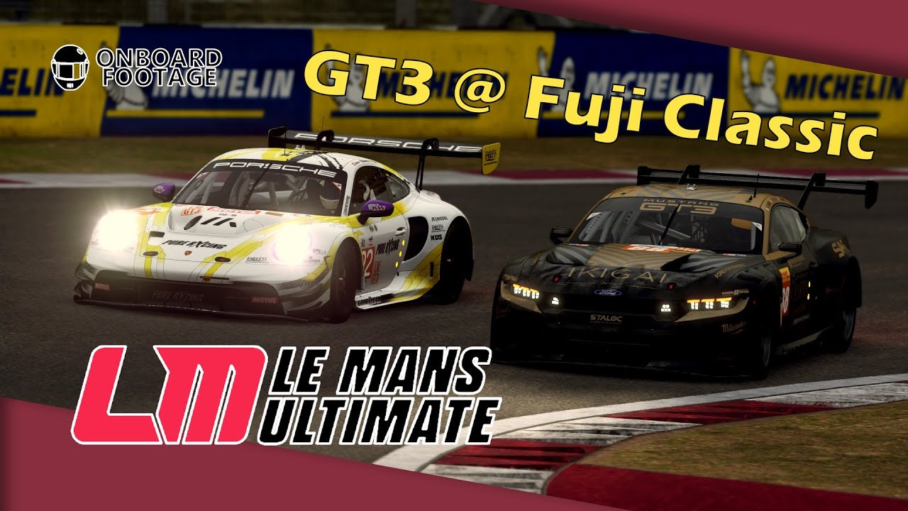 🐎 Mustang Magic! From Last to Almost First at Fuji (Classic) | Le Mans ...