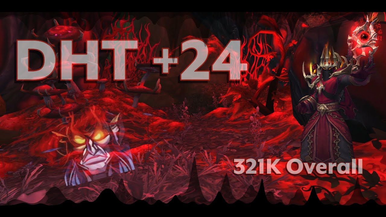 Demo Warlock M+ | Darkheart Thicket +24 | 321k Overall | WoW Dragonflight 10.2 - YouTube