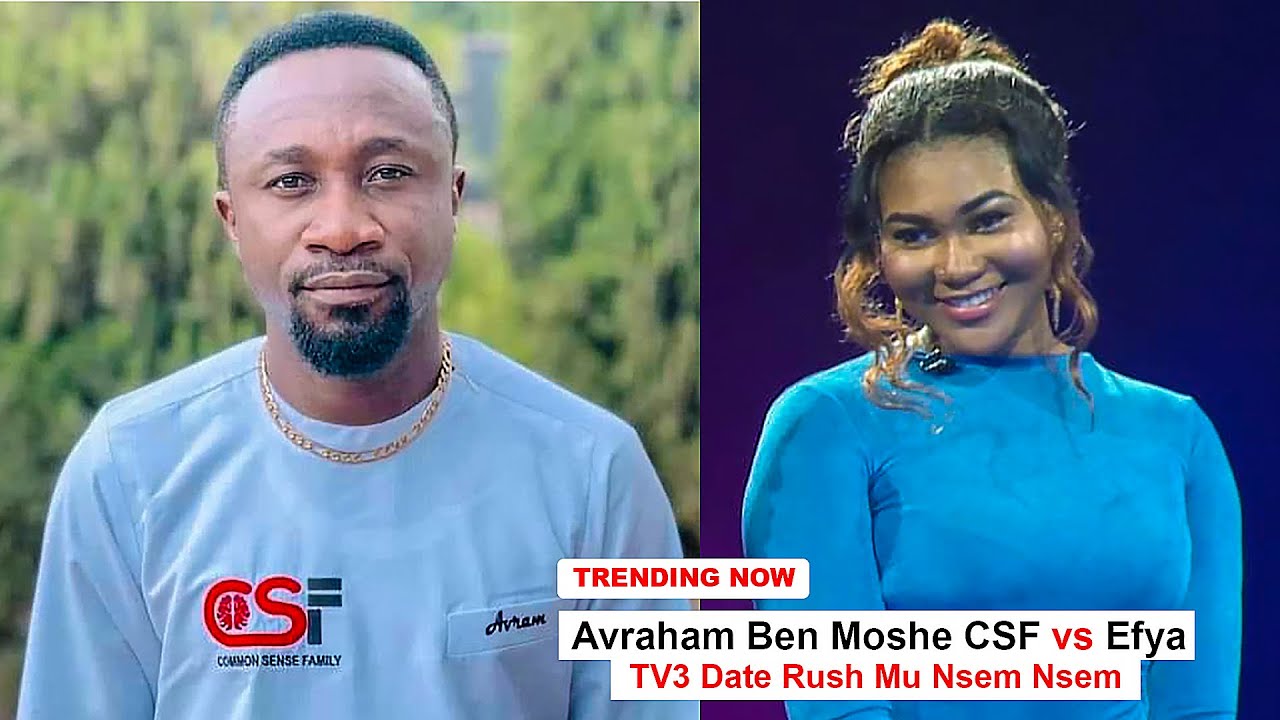 GIOVANI CALEB, AVRAHAM BEN MOSHE CSF AND EFFYA / TV3 DATE RUSH WAHALA ...